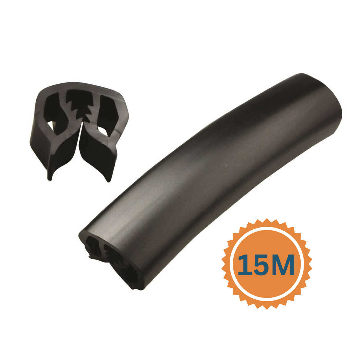 Gunwale Rubber Push On Cut Lengths — MW Boating