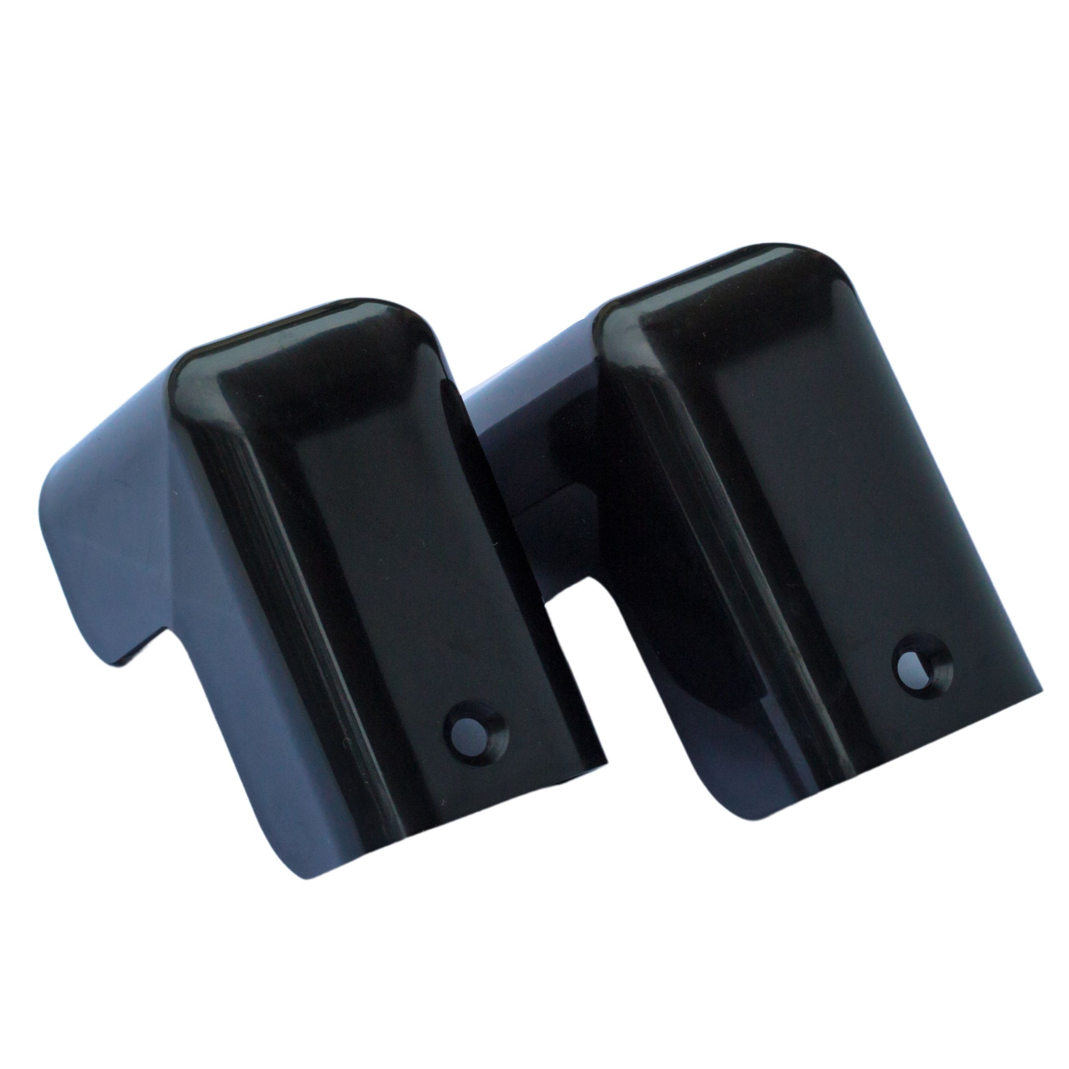 Gunwale Rubber Corner Caps Black Pair — MW Boating