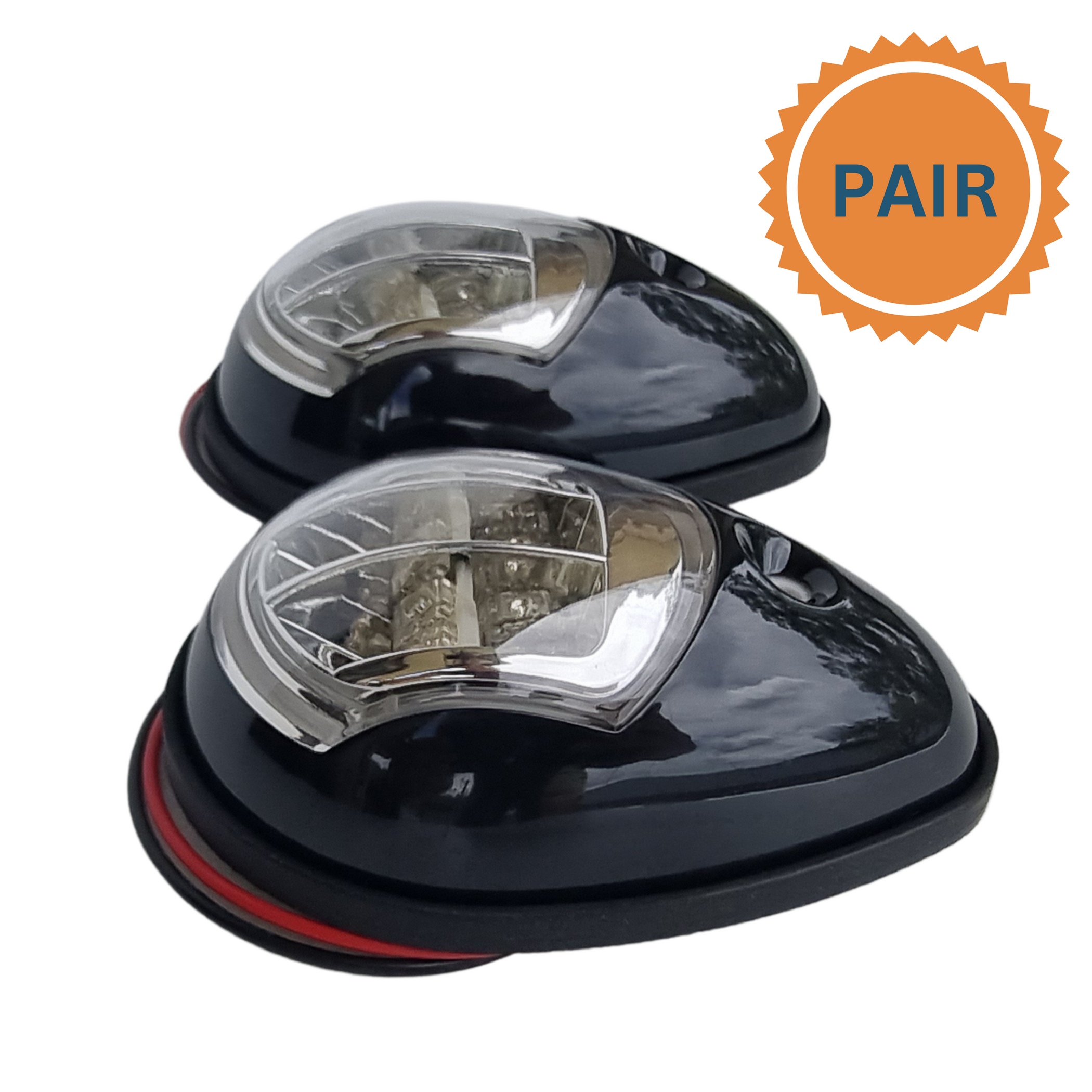 LED Navigation Lights Black — MW Boating