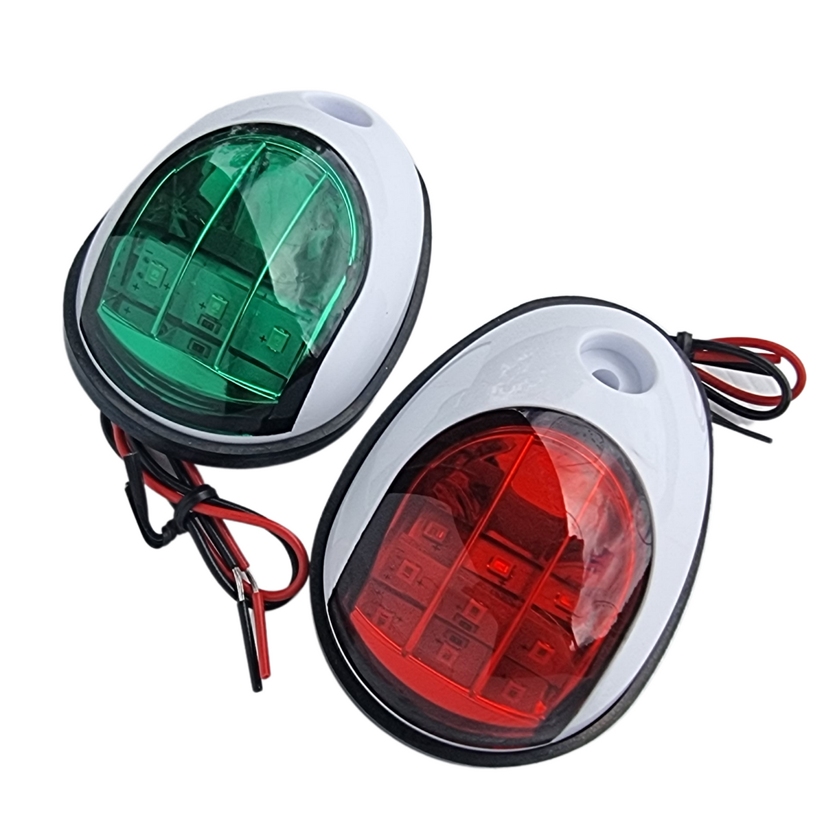 LED Navigation Lights White - IP68 Rated — MW Boating