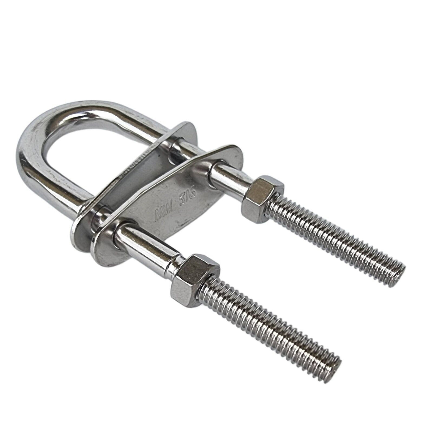 U Bolt Bow Eye 316 Stainless Steel — MW Boating